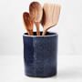 Cyprus Reactive Glaze Utensil Holder | Williams Sonoma