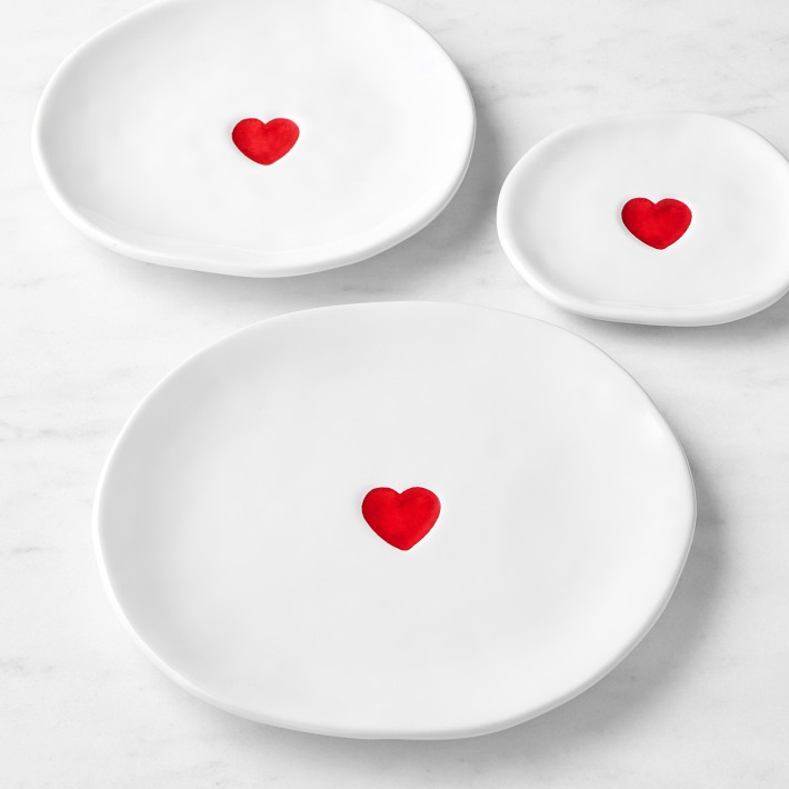 Heart 12-Piece Dinnerware Set | Williams Sonoma