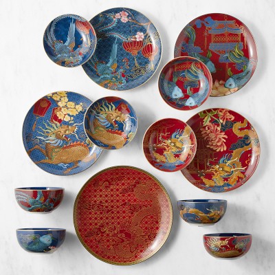 Lunar 16-Piece Dinnerware Set | Williams Sonoma