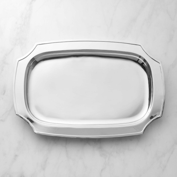 Silver Rectangle Tray | Williams Sonoma