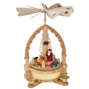 Richard Glaesser Pyramid, Santa with Toys | Williams Sonoma