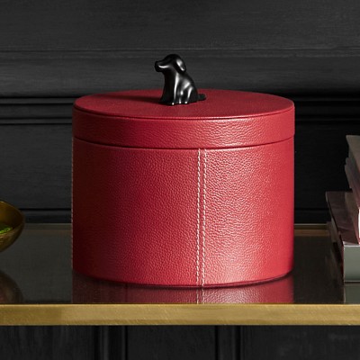 Williams Sonoma Home x THE GEORGE Box with Dog Handler | Williams Sonoma