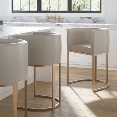 Verona Upholstered Counter & Bar Stool | Williams Sonoma