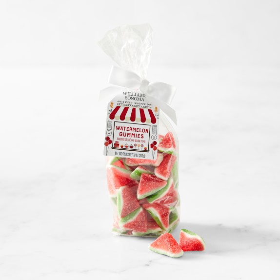 Williams Sonoma Sanded Watermelon Wedge Gummies | Gourmet Candy ...