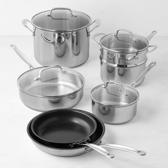 Cuisinart Chef's Classic Stainless-Steel Mixed Material 11-Piece ...