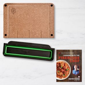 Cup Board Pro & Firehouse Chef Cookbook Set | Williams Sonoma