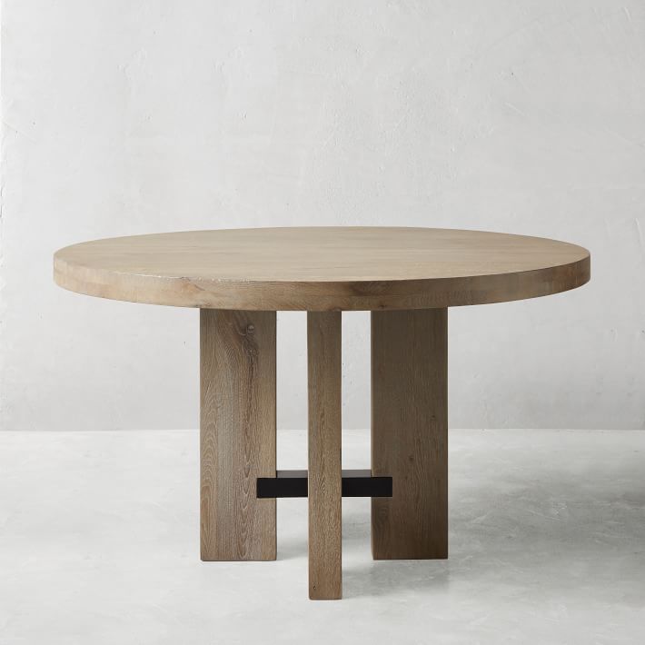 52 round oak table store