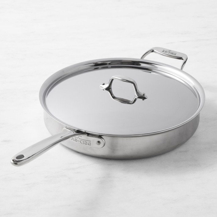 All-Clad G5 Graphite Saute Pan, 6-Qt. | Williams Sonoma