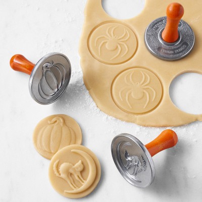 Nordic Ware Halloween Cookie Stamps, Set of 3 | Williams Sonoma