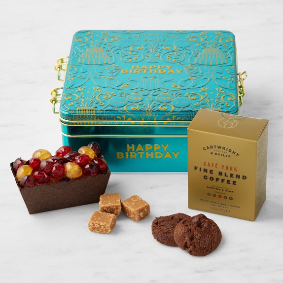 Cartwright & Butler Happy Birthday Selection Tin | Williams Sonoma