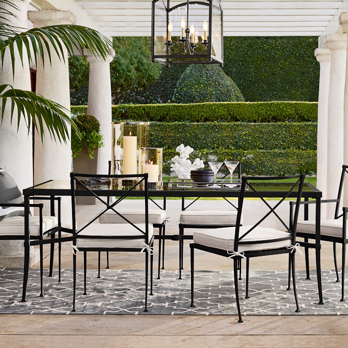 Bridgehampton Outdoor Dining Table Elegant Durable Williams Sonoma