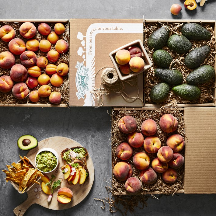 Frog Hollow Farm Organic Peach Box, 5lbs | Williams Sonoma