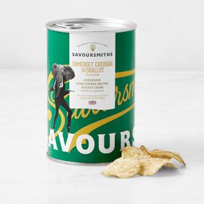 Savoursmith Chip Tin - Cheddar & Shallot Flavour | Williams Sonoma