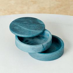 Alabaster Swivel Box | Williams Sonoma