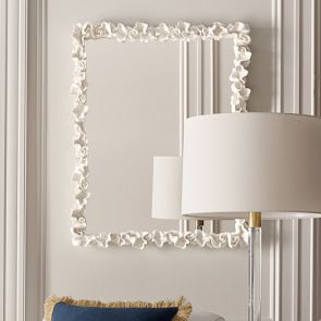 AERIN Coral Wall Mirror | Williams Sonoma