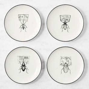 Rory Dobner x Williams Sonoma Ink House Appetizer Plates, Set of 4 ...