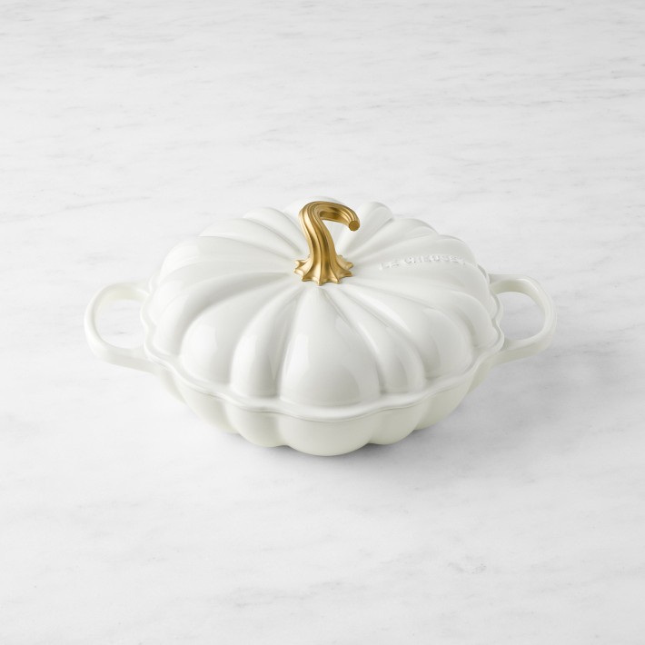 Le Creuset Enameled Cast Iron Pumpkin Braiser, 2 1/4-Qt. | Williams Sonoma