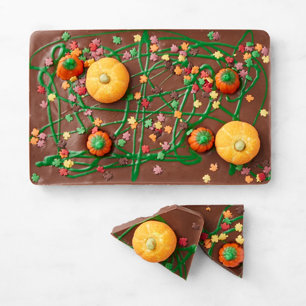 Pumpkin Patch Chocolate Bark | Williams Sonoma