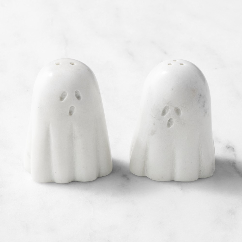 Ghost Salt & Pepper Shakers | Williams Sonoma