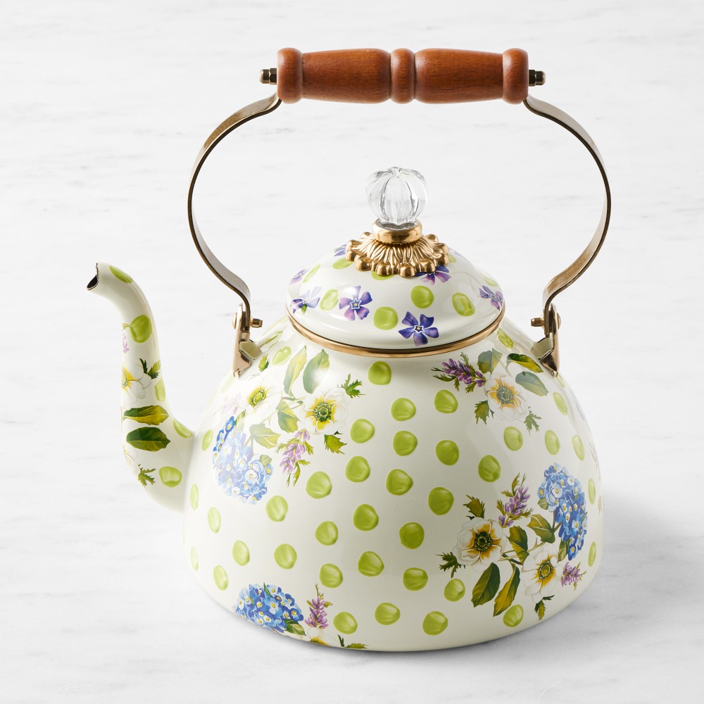 MacKenzie-Childs Wildflowers Tea Kettle, 3-Qt. | Williams Sonoma