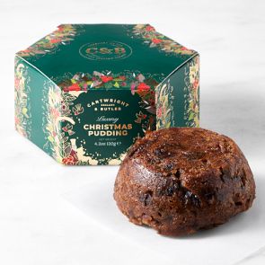 Cartwright & Butler Mini Christmas Pudding in Carton | Williams Sonoma