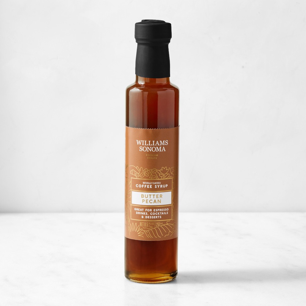 Williams Sonoma Butter Pecan Coffee Syrup | Williams Sonoma