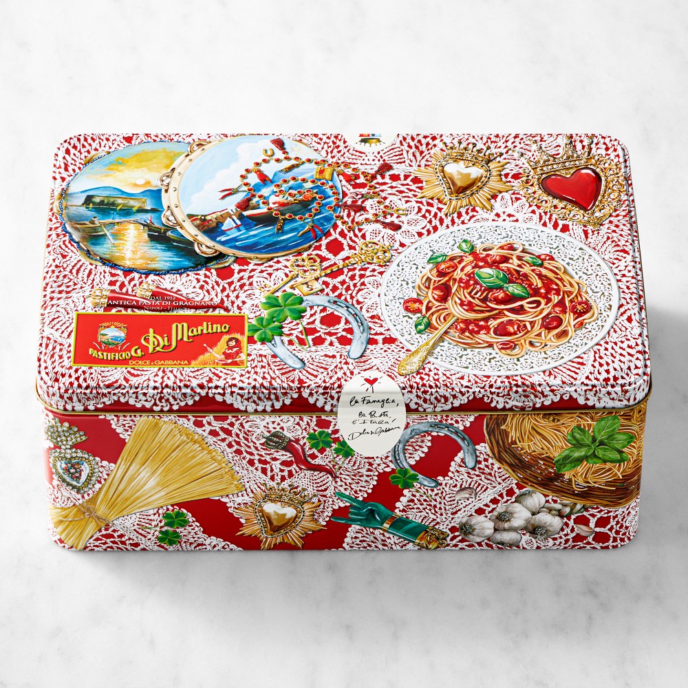Dolce & Gabanna Pasta Tin | Designer Kitchen Storage | Williams Sonoma