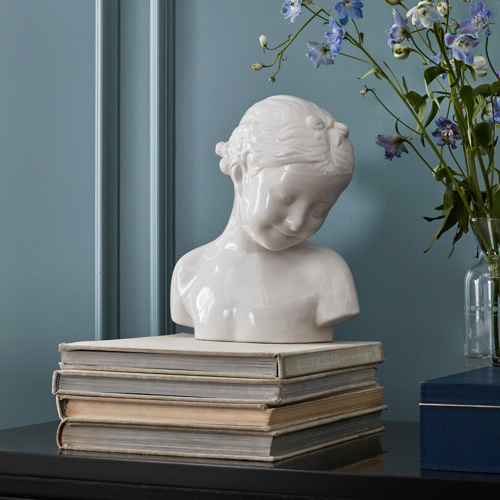 Giovanne Isabella Bust Ceramic Decor | Williams Sonoma