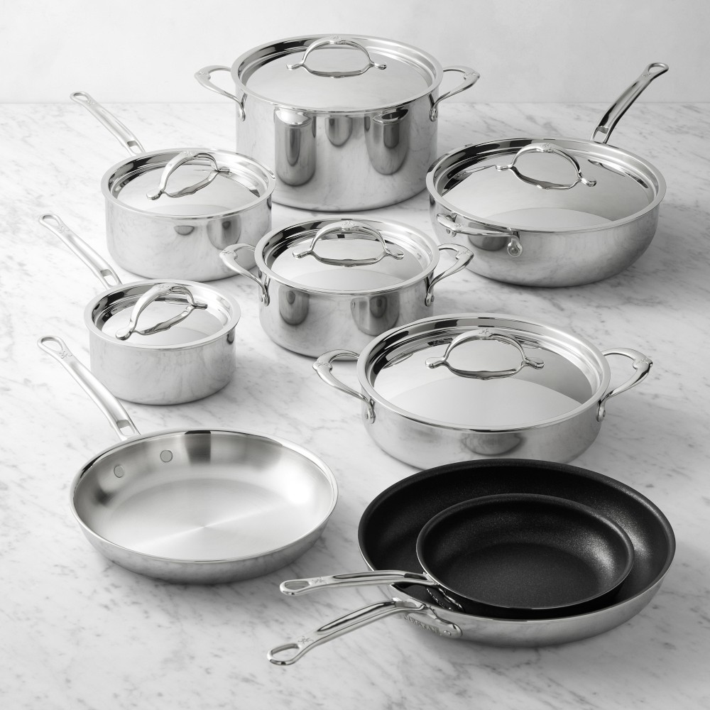 Hestan ProBond Luxe 15-Piece Cookware Set | Williams Sonoma