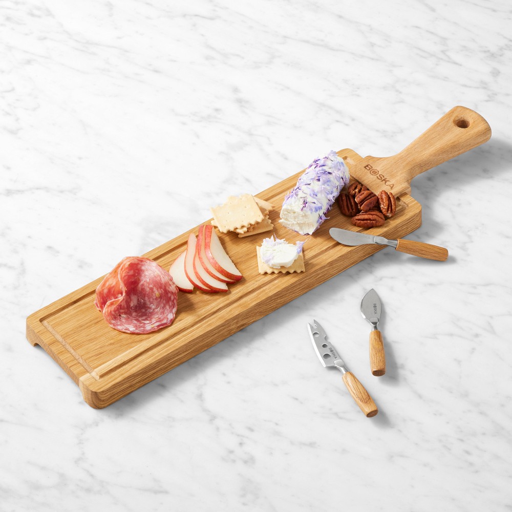 Boska Friends Cheese Board & Knives Gift Set | Williams Sonoma