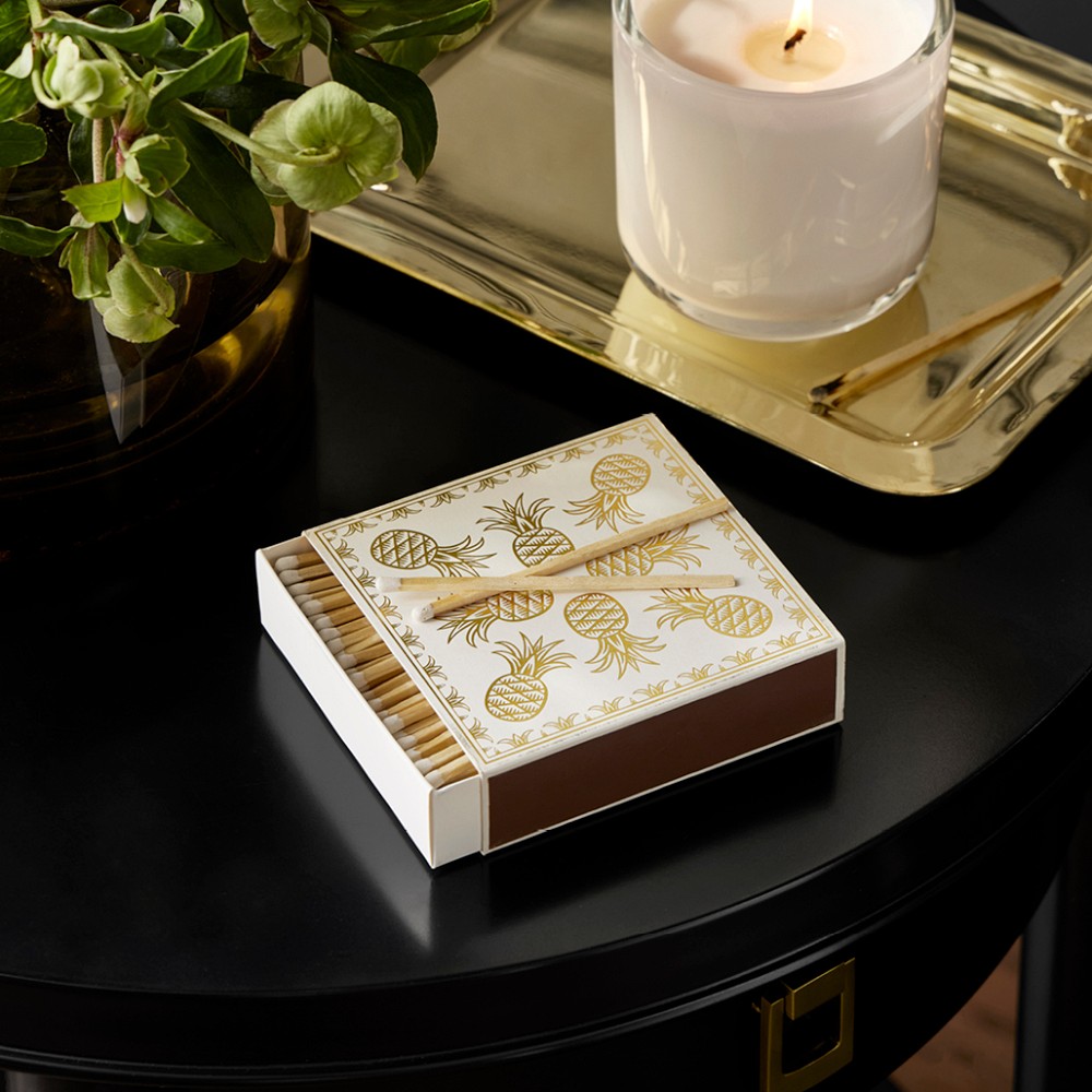 Enzo Match Box Sleeve & Match Sticks | Williams Sonoma