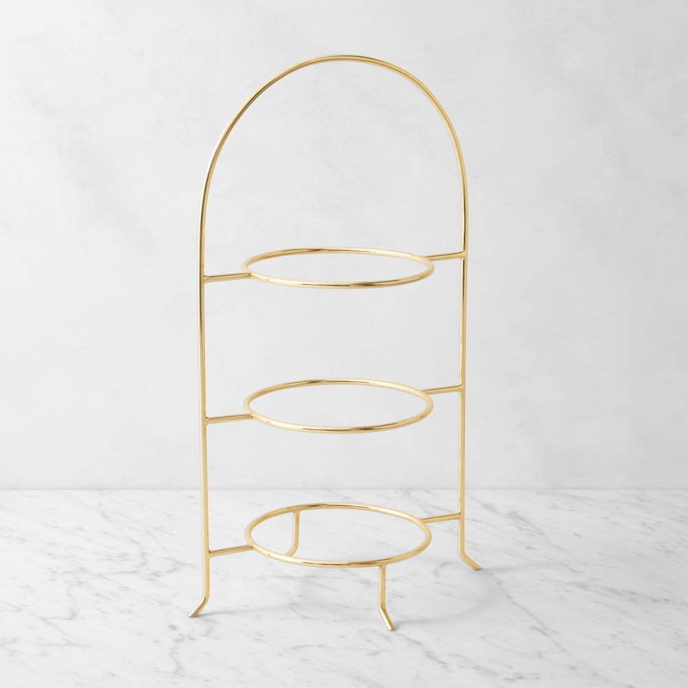 Buffet 3-Tiered Salad Plate Stand | Williams Sonoma