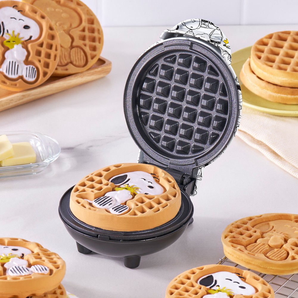 Peanuts® x Dash 75th Mini Waffle Maker | Williams Sonoma