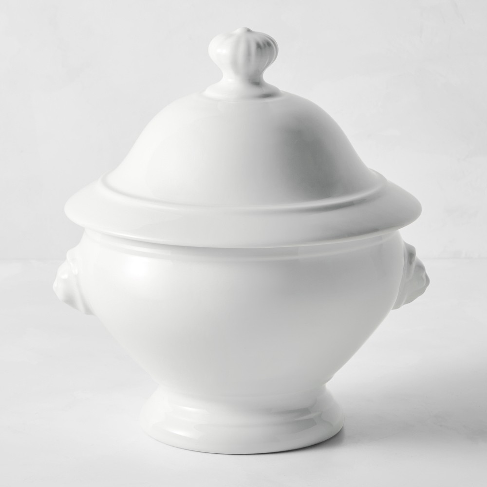 Apilco Lion's Head Tureen | Williams Sonoma