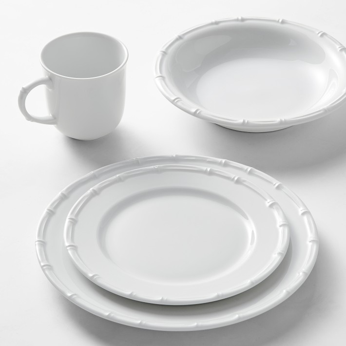 Pillivuyt Chantal Porcelain Dinner Plates | Williams Sonoma