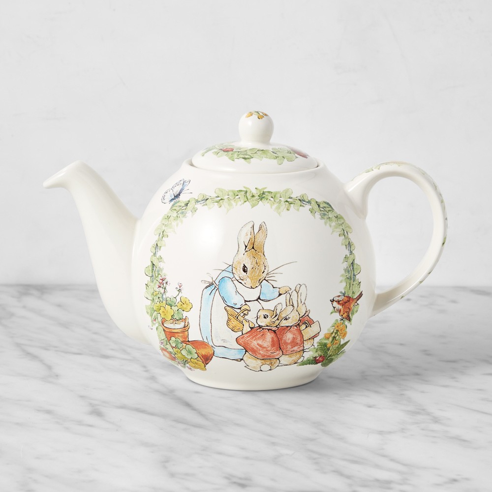 Peter Rabbit™ Ceramic Teapot | Williams Sonoma