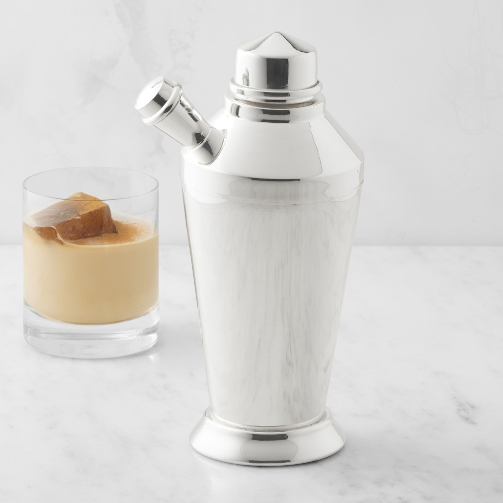 Presidio Silver Plated Spouted Cocktail Shaker | Williams Sonoma