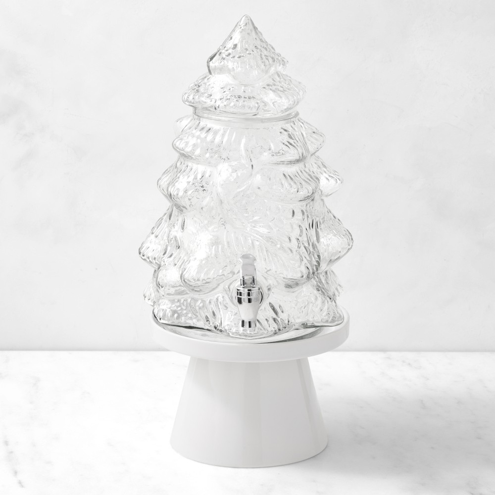 Figural Tree Beverage Dispenser - Glass Drink Server | Williams Sonoma