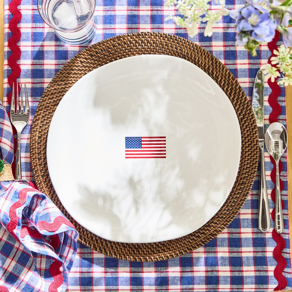 American Flag Dinner Plates | Williams Sonoma