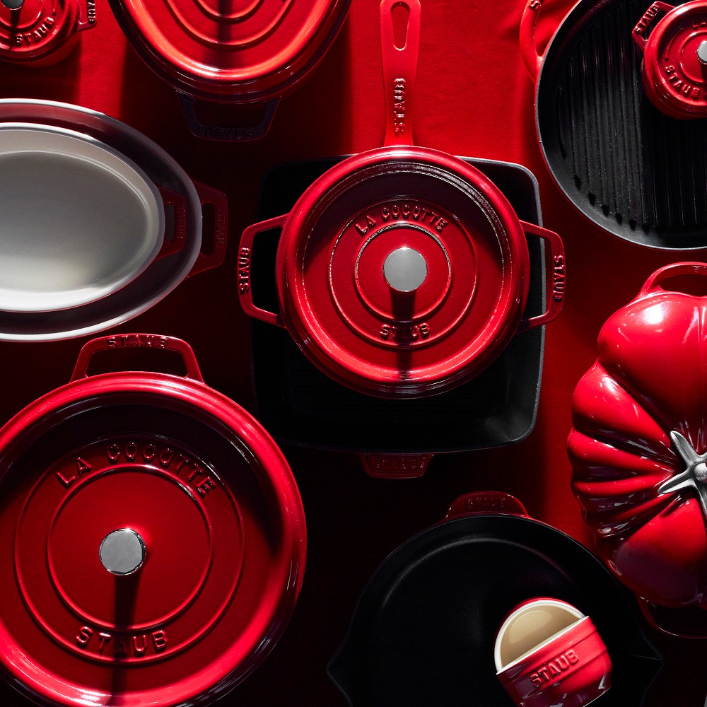 Staub Cherry Collection Cookware | Williams Sonoma