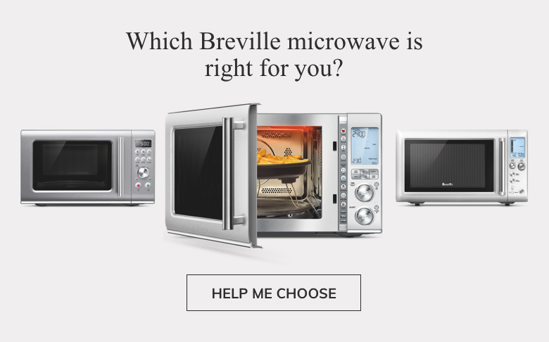 Breville Compact Wave Soft Close Microwave | Williams Sonoma