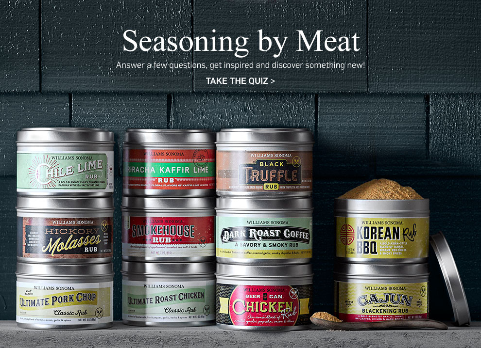 Rubs and Seasoning Quiz | Williams Sonoma